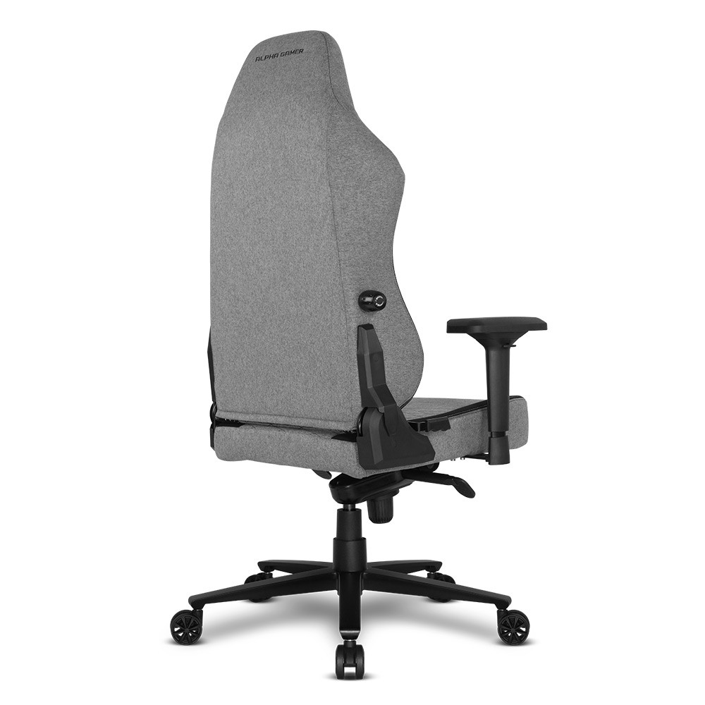 Alpha Gamer Alegra Fabric Grey / Black - Cadeira gaming